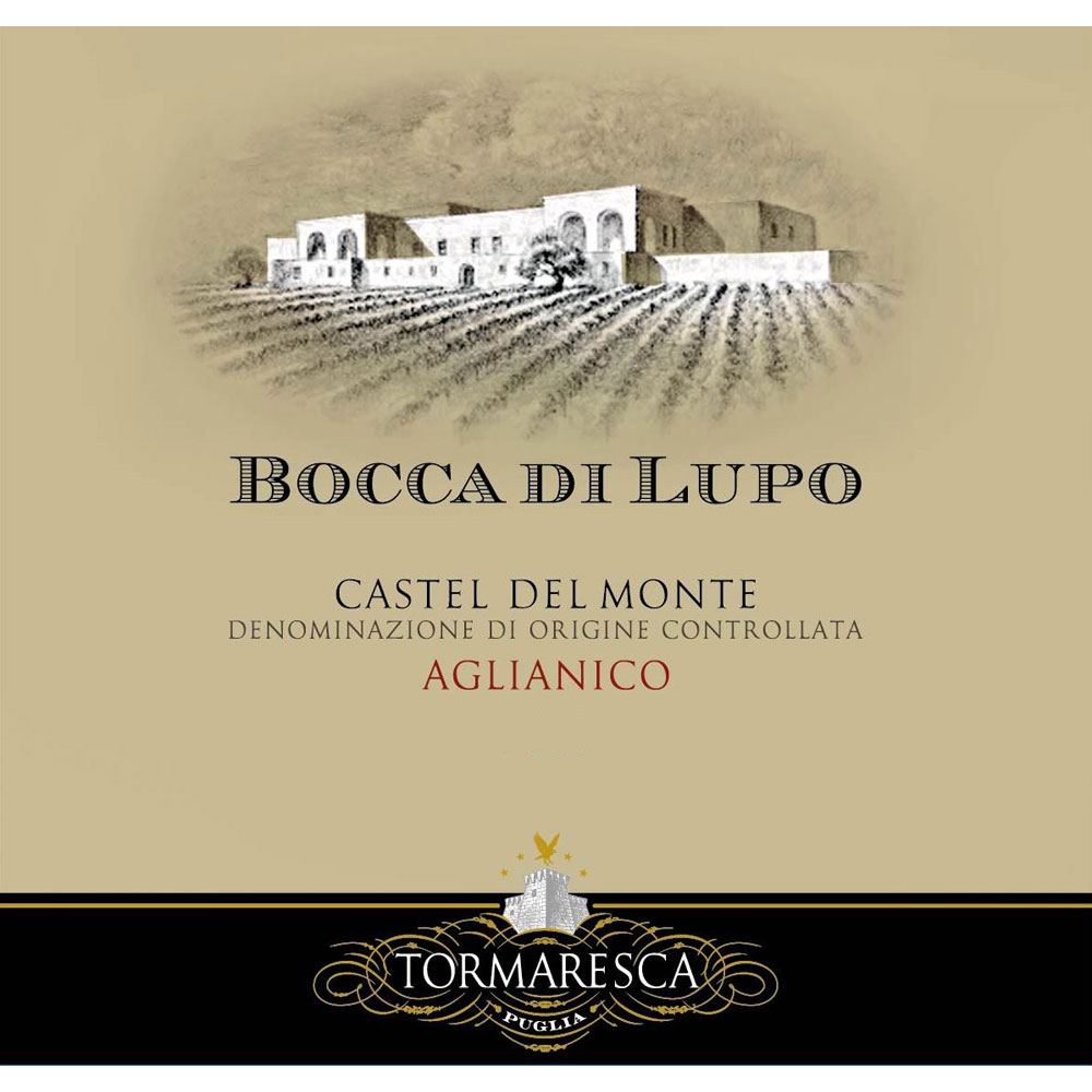 Tormaresca Bocca di Lupo Aglianico 2008 | Wine.com