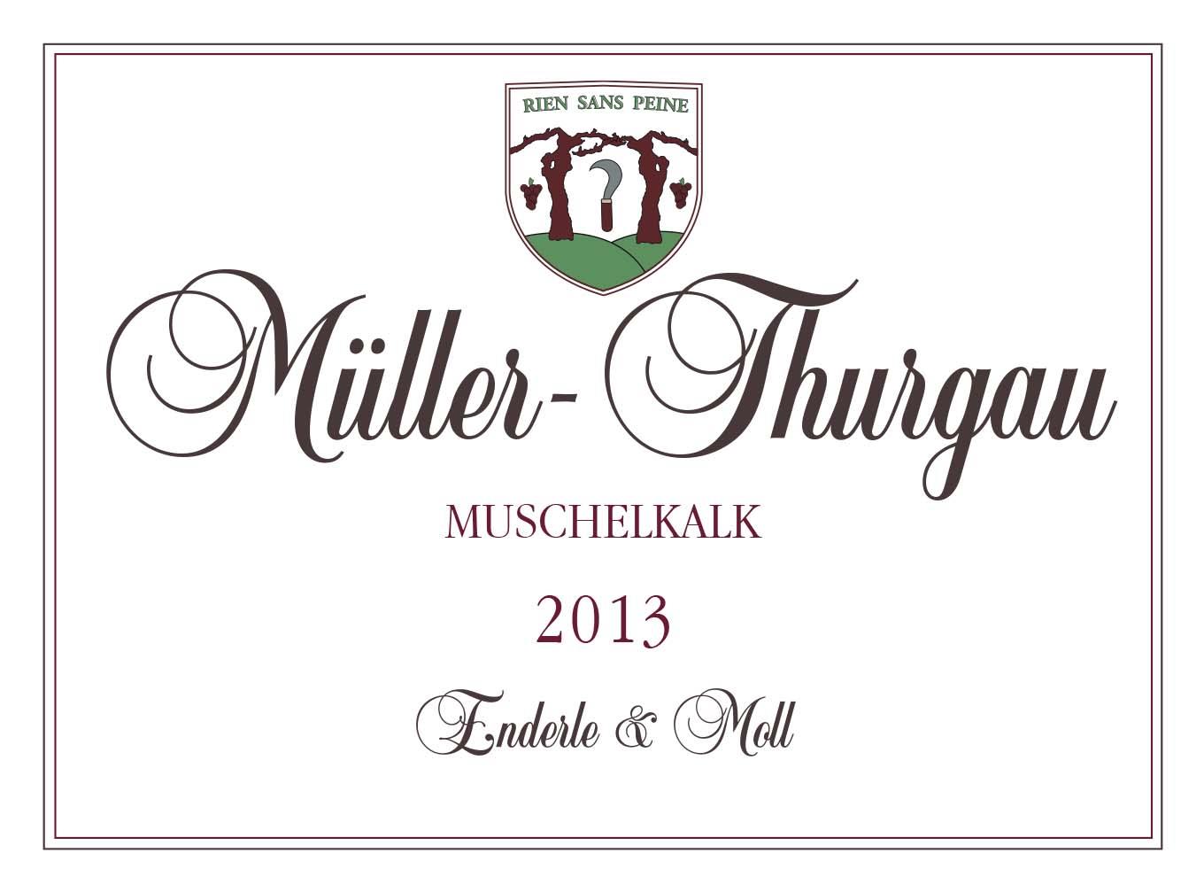 Weingut Enderle & Moll Muschelkalk Muller-Thurgau 2013 | Wine.com