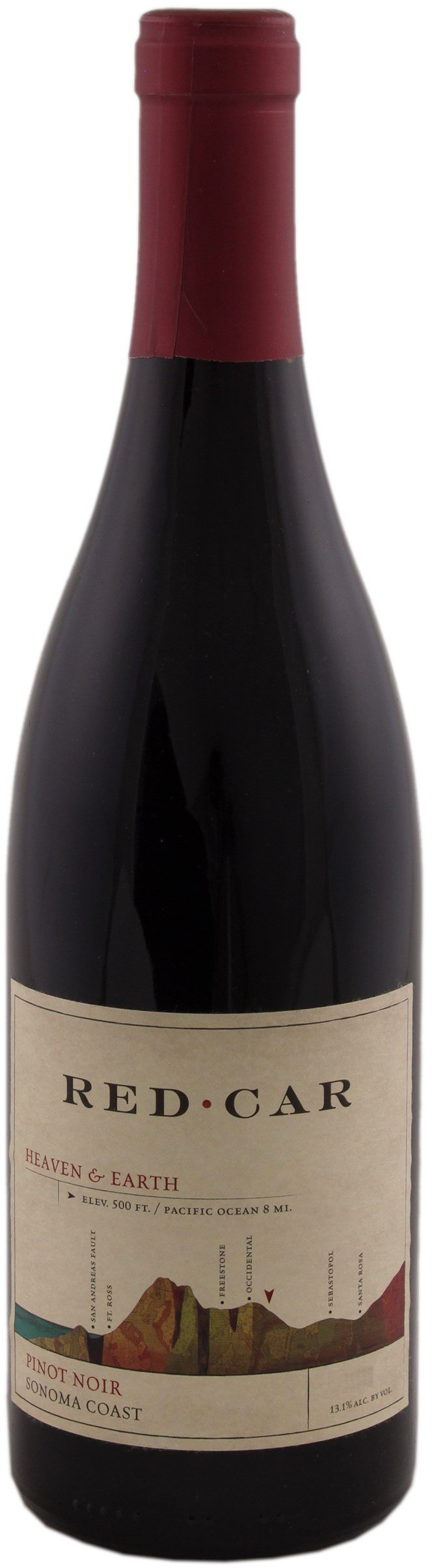 Red Car Heaven & Earth Pinot Noir 2019 | Wine.com