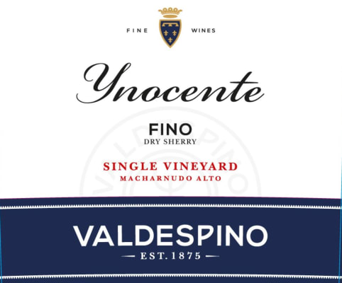 Valdespino Fino Inocente Sherry (375ML half-bottle) | Wine.com