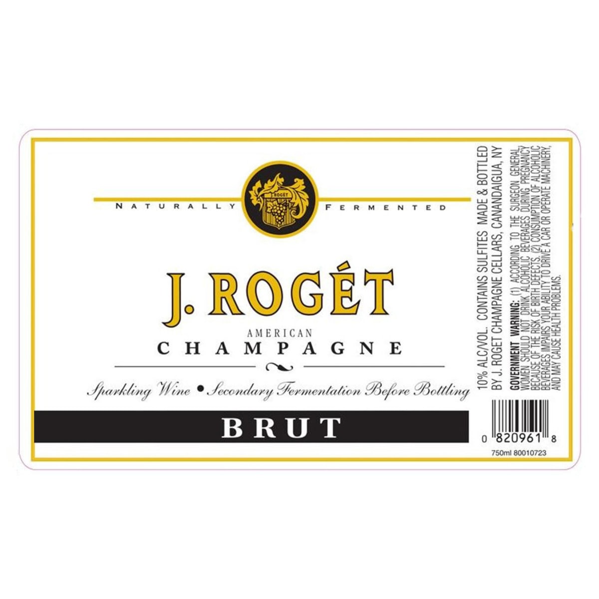 J roget champagne store