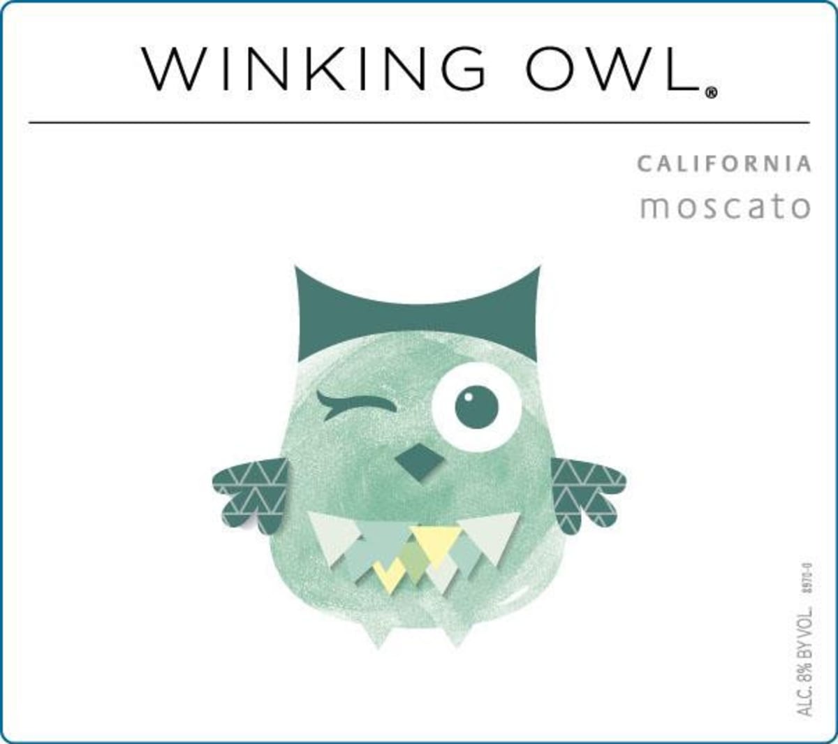 Winking Owl Logo Winking Owl Moscato 750 ML Fenwick Liquor