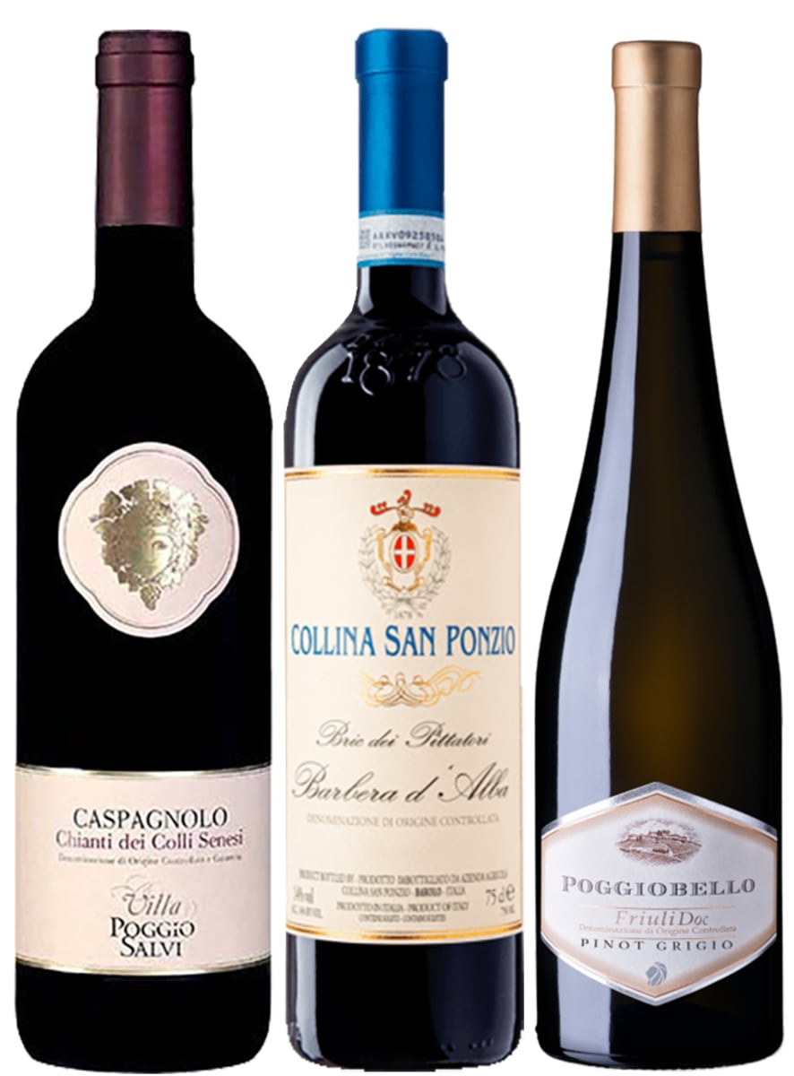 Italian Red Wine Labels