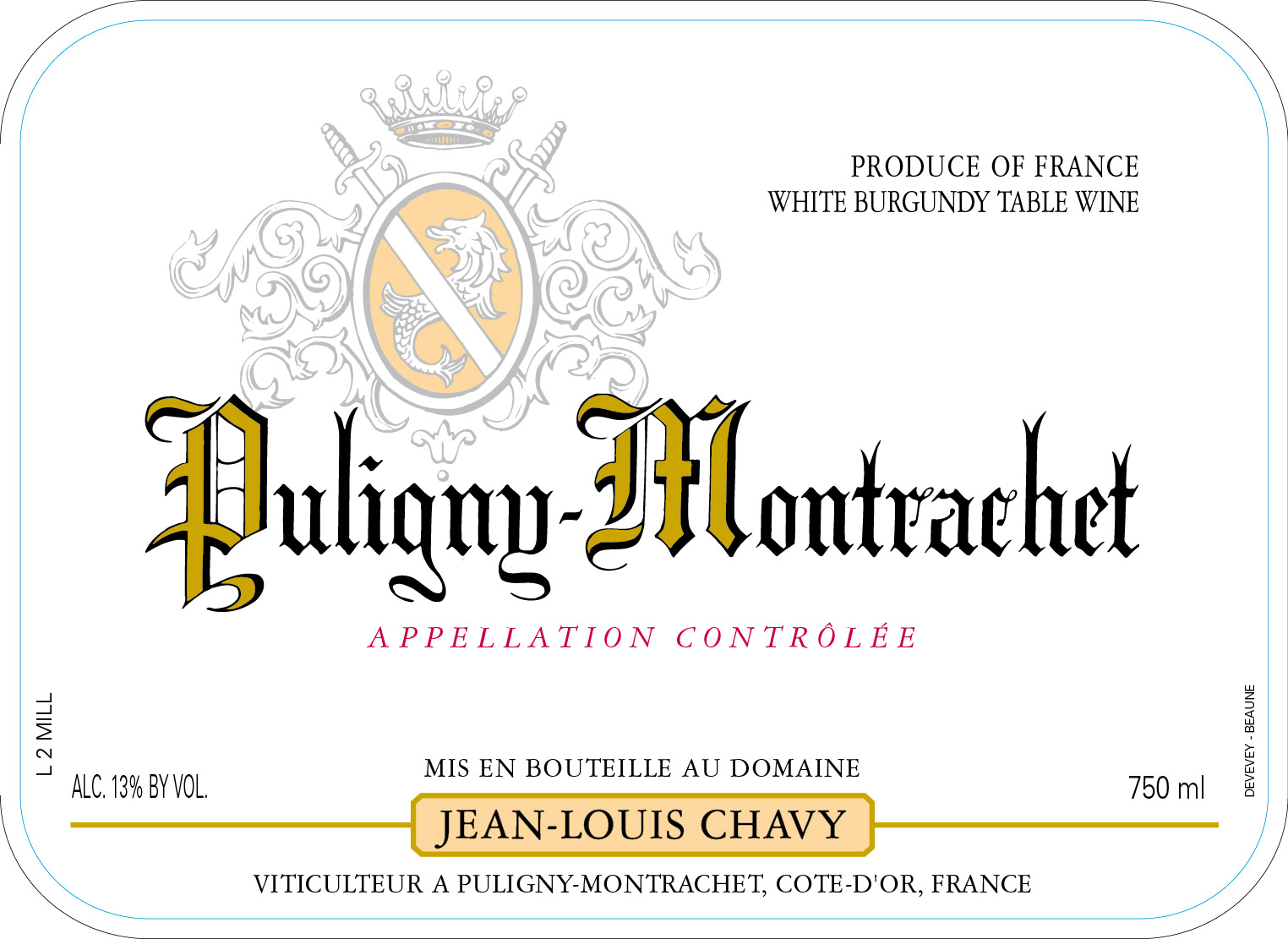 Jean-Louis Chavy Puligny-Montrachet 2021 | Wine.com